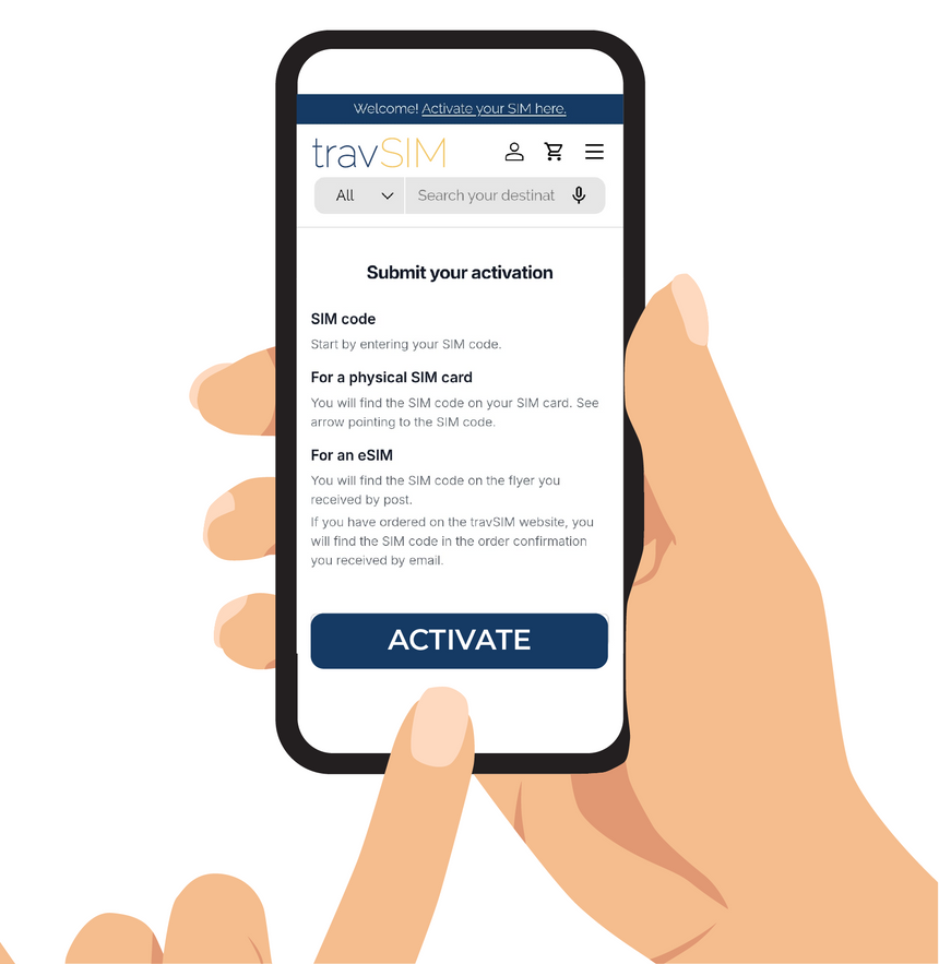 USA eSIM: Unlimited Data, Calls & SMS – travSIM